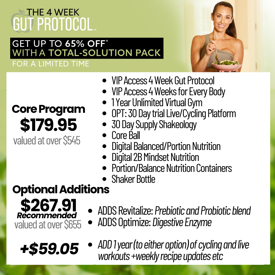 4 Week Gut Protocol