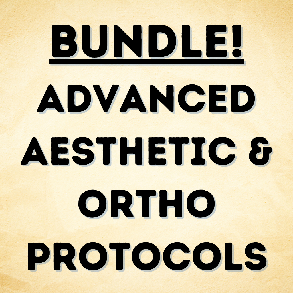 Advanced Aesthetic & Ortho Protocol Bundle