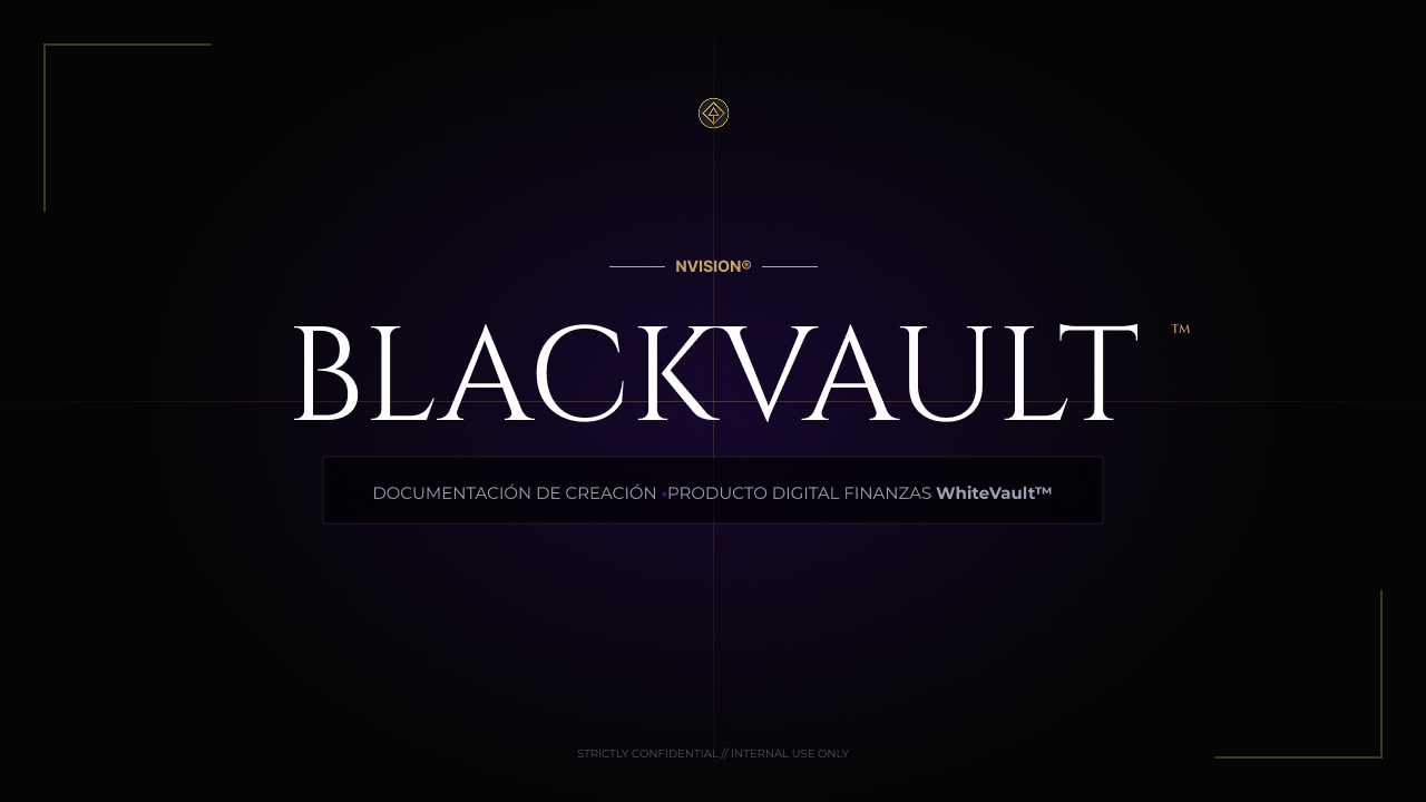 Activa tu acceso a BlackVault™
