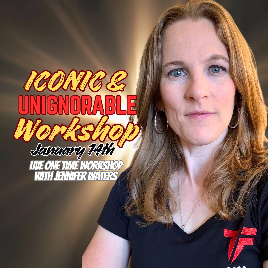 Iconic and Unignorable Workshop | Jennifer Waters & 7FD