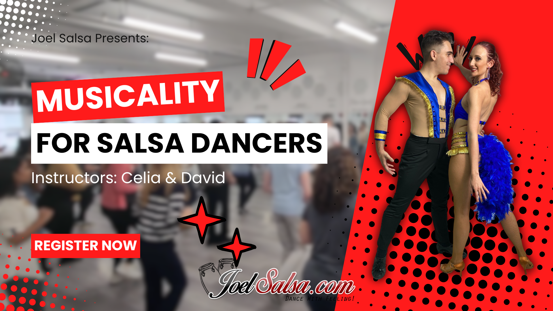 Musicality for Salsa Dancers (Celia & David)