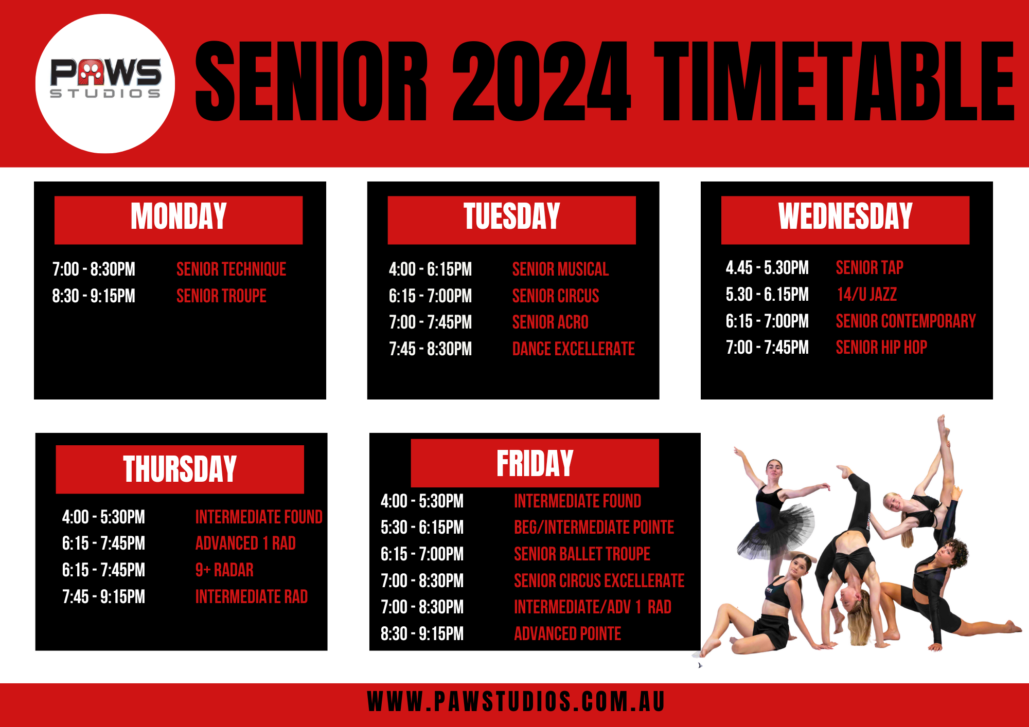 Classes 13 + - Paws Studio