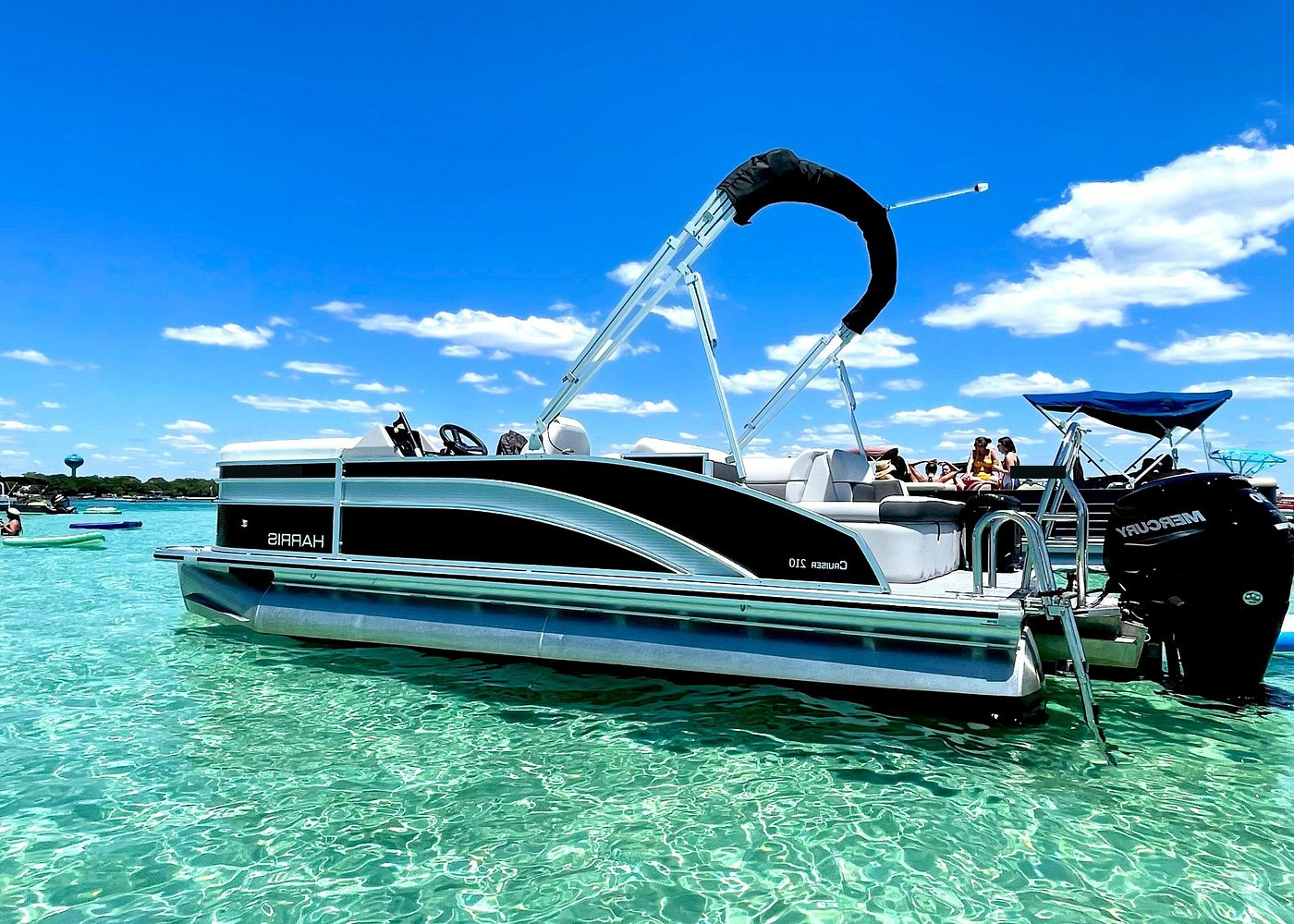 Full-Day Pontoon Rental Panama City Beach | Azure Boat Rentals