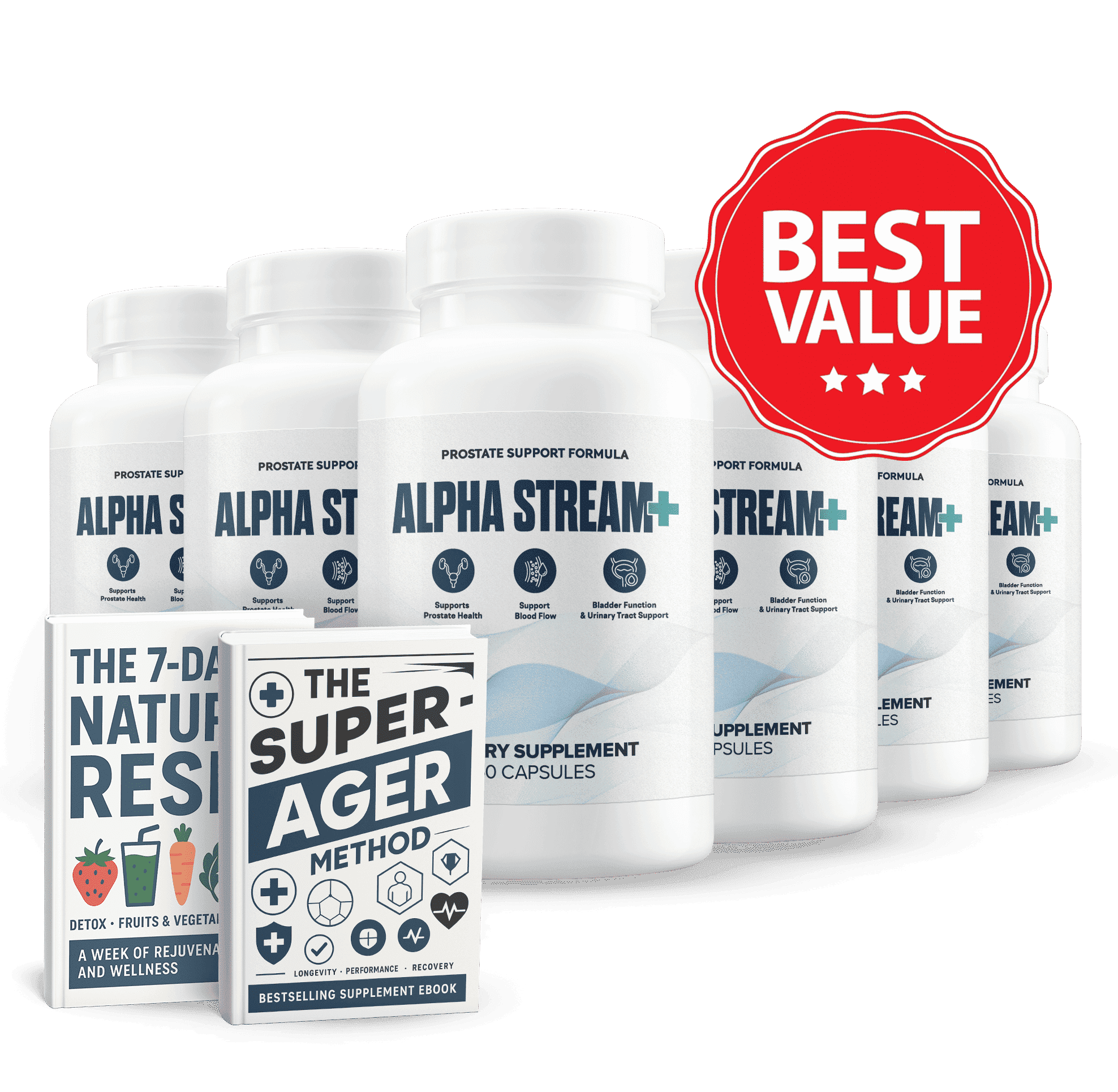 Alpha Stream Plus™ (Official Website) Improved Prostate Health