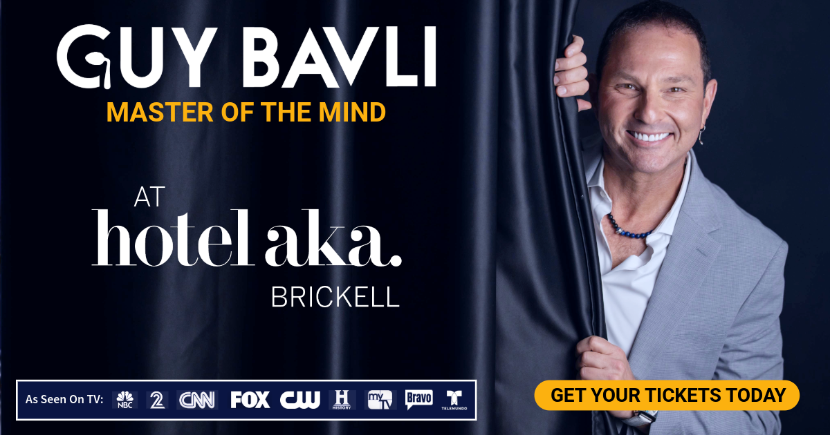Guy Bavli - Master of the Mind - Brickell Miami