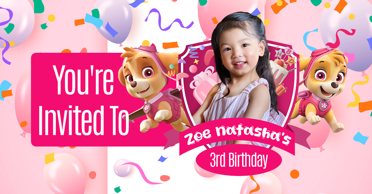 Zoe Natasha’s 3rd Birthday Party – Join the Celebration!
