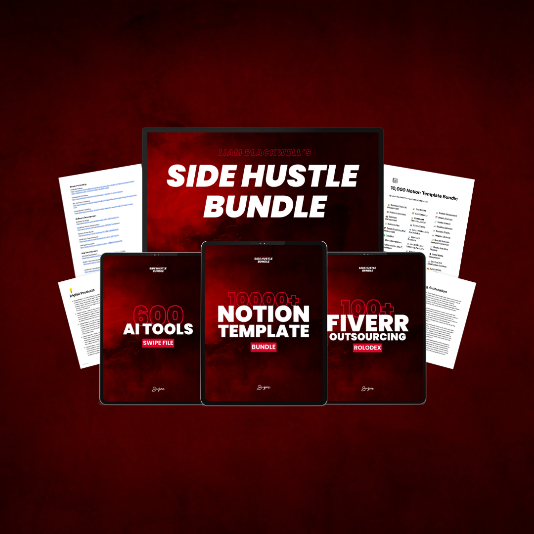 The Ultimate Side Hustle Bundle - Special Discount Offer | Swipe
