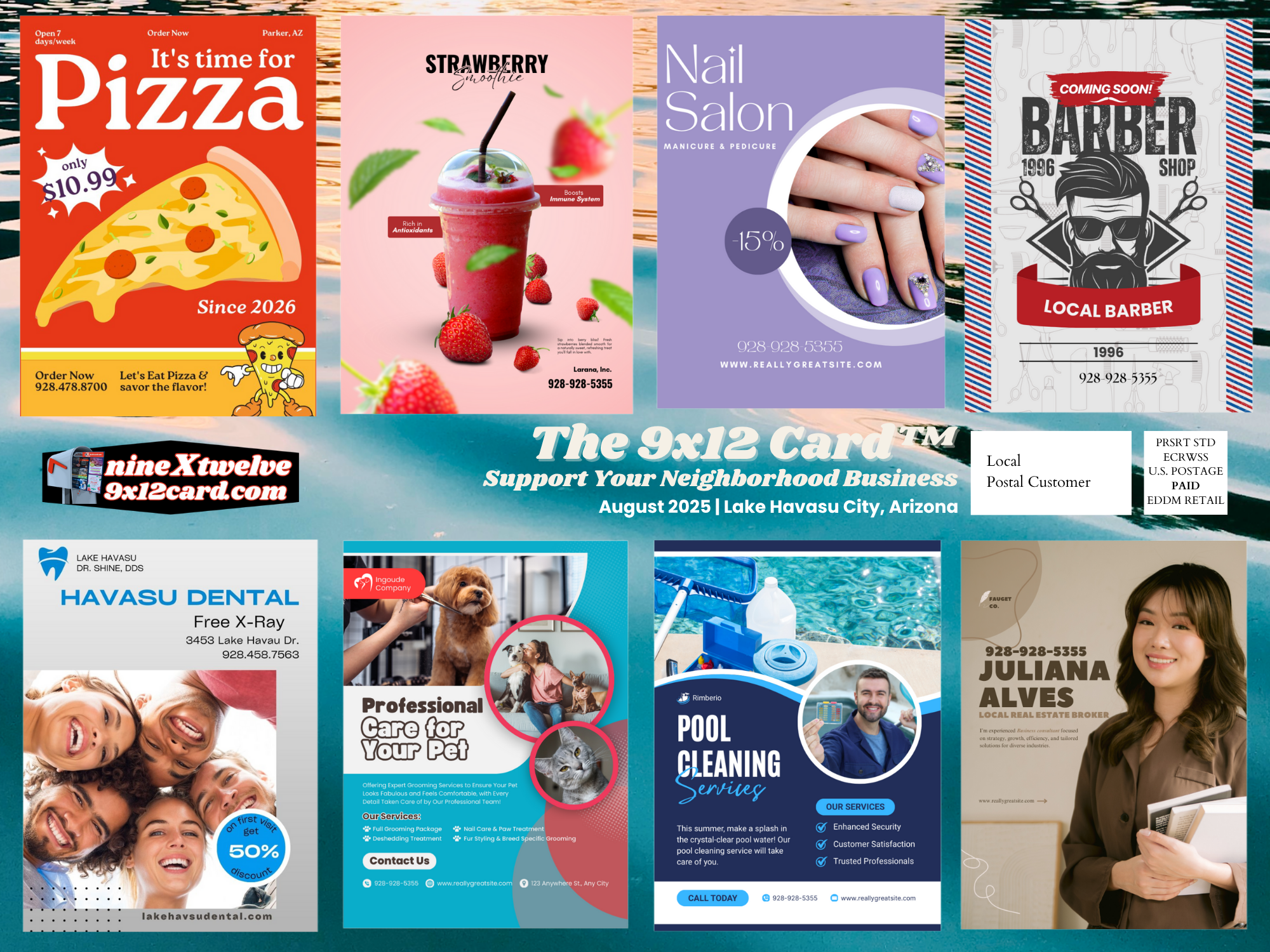 Buckeye AZ, Verrado Small Business 9x12 Postcard