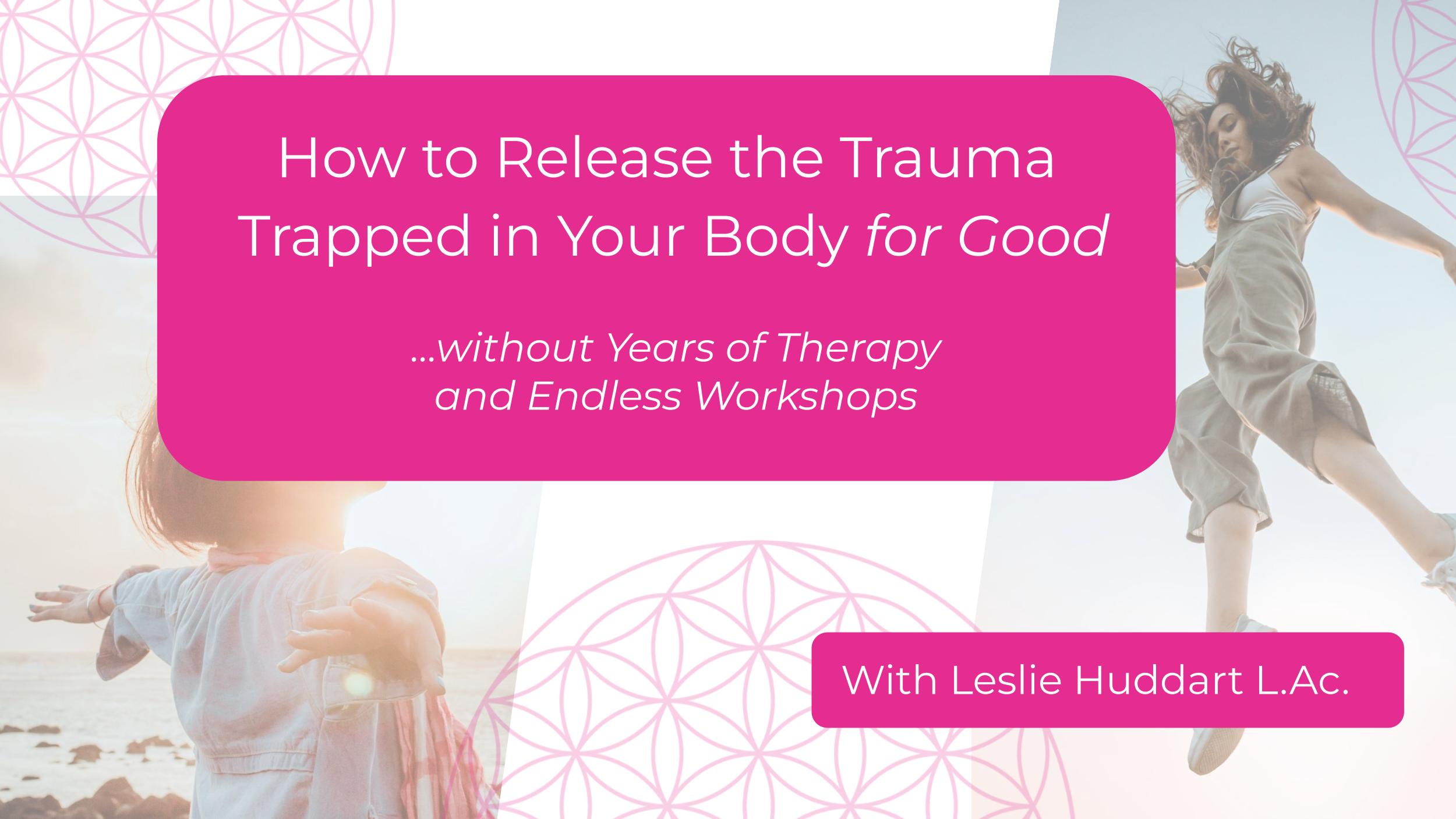 Free Trauma Release Webinar