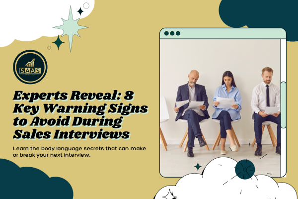 Experts Reveal 8 Key Warning Signs to Avoid Exhibiting During Sales ...