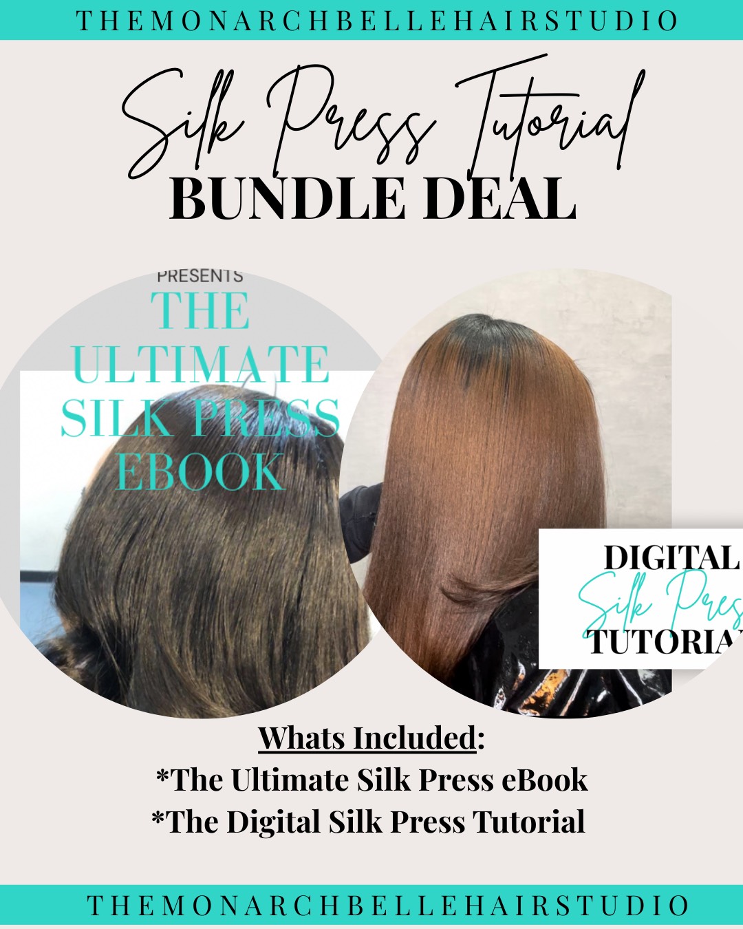 Silk Press Tutorial Bundle Deal