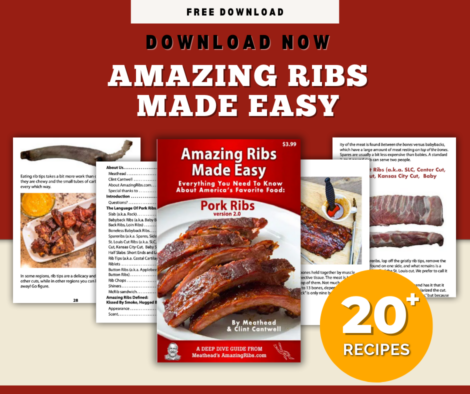 “Amazing Ribs Made Easy” E-Book