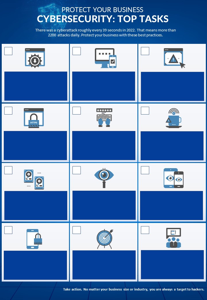 Protect Your Business Cybersecurity: Top Tasks Checklist by Business IT 365