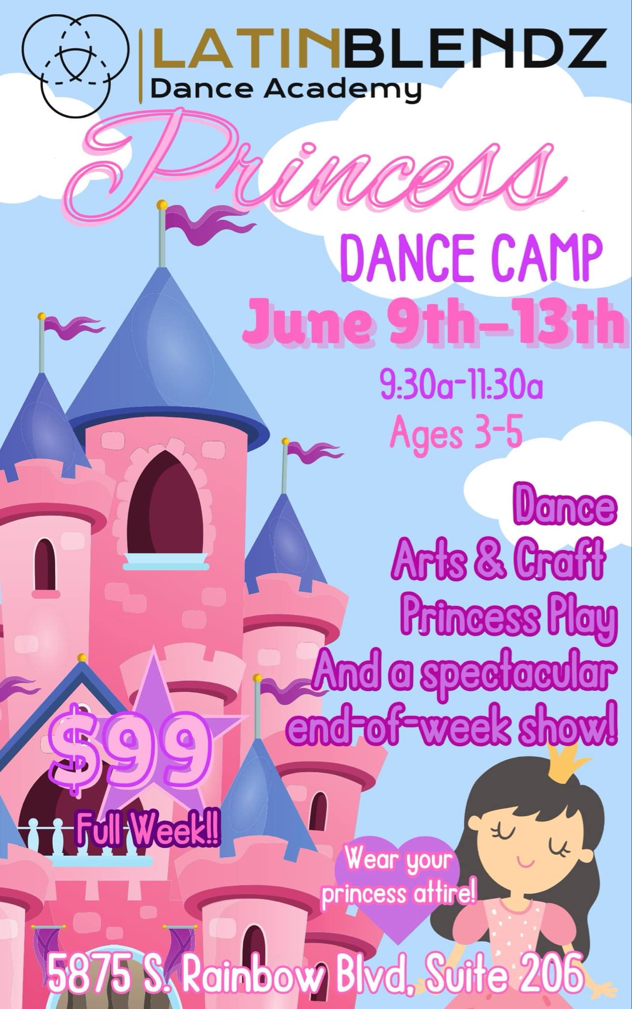Princess Dance Camp