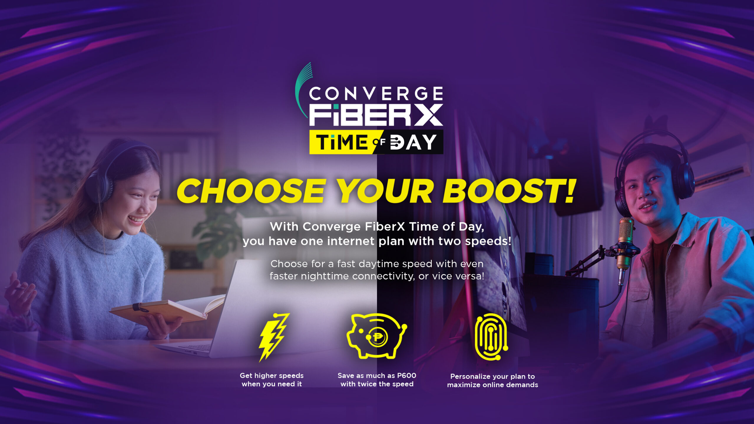 Fiber X Time Of Day - Yan ang Internet!