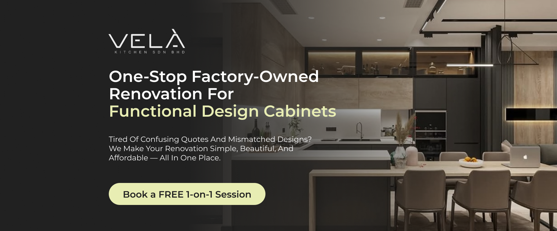 Vela Kitchen - Dream Kitchen Cabinets