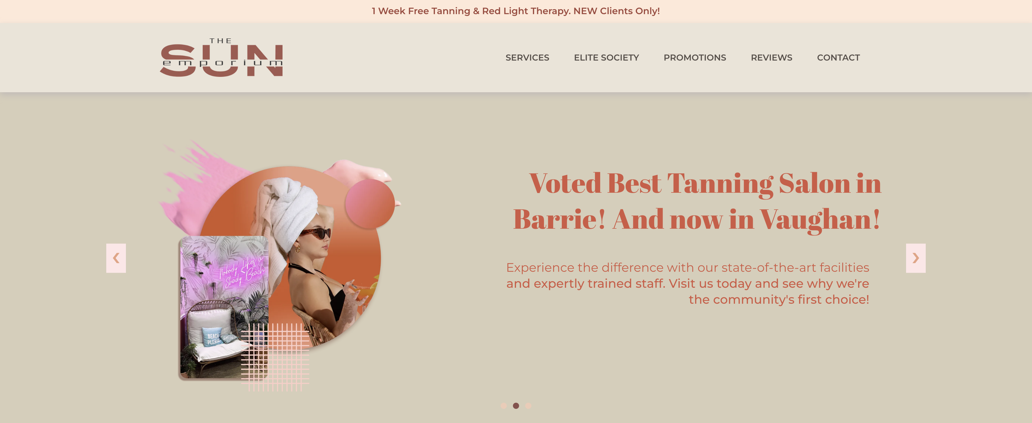 The Sun Emporium Vaughan:Tanning & Spray Tan Services