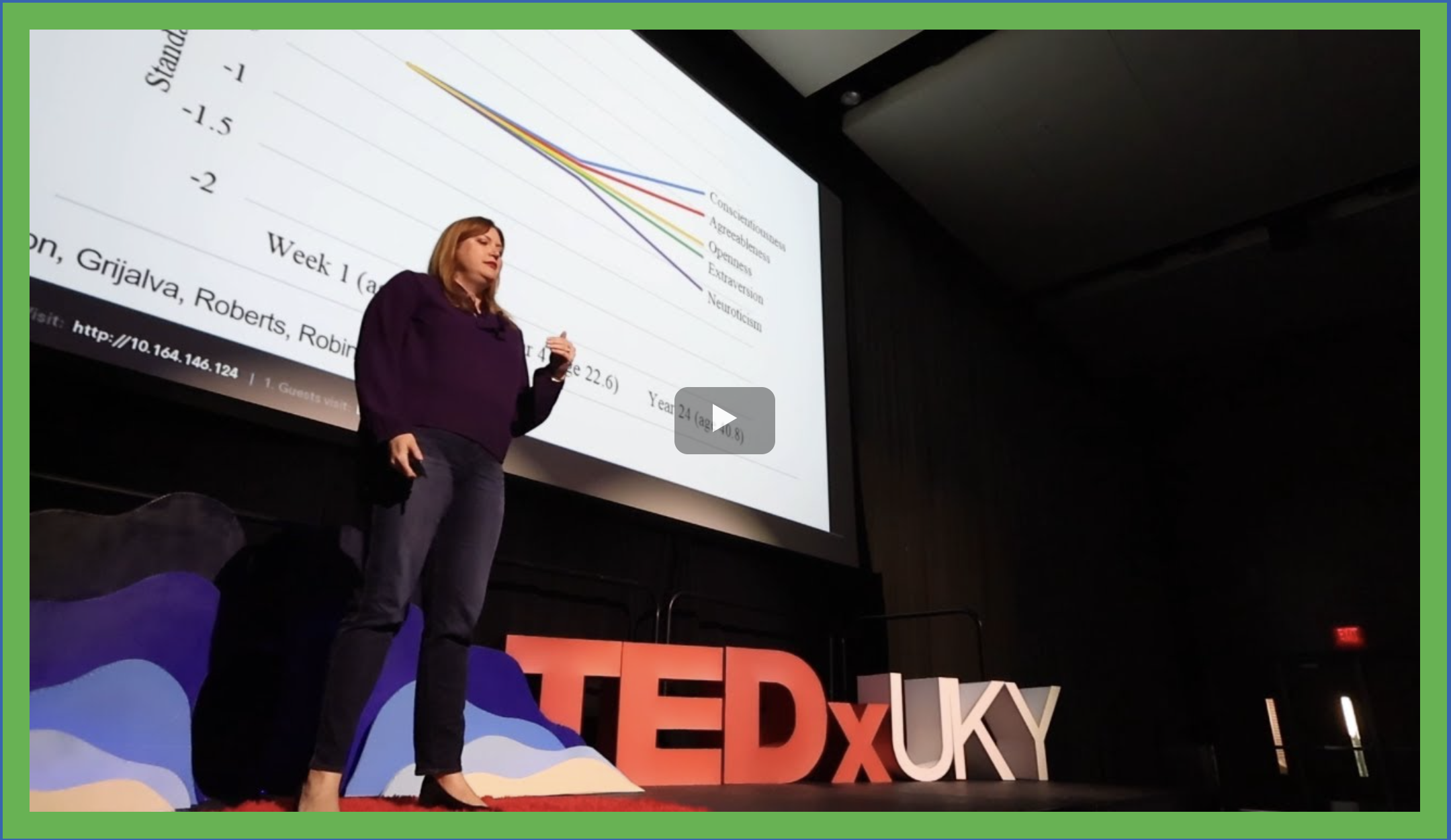 TEDx - The Power of Personality Change