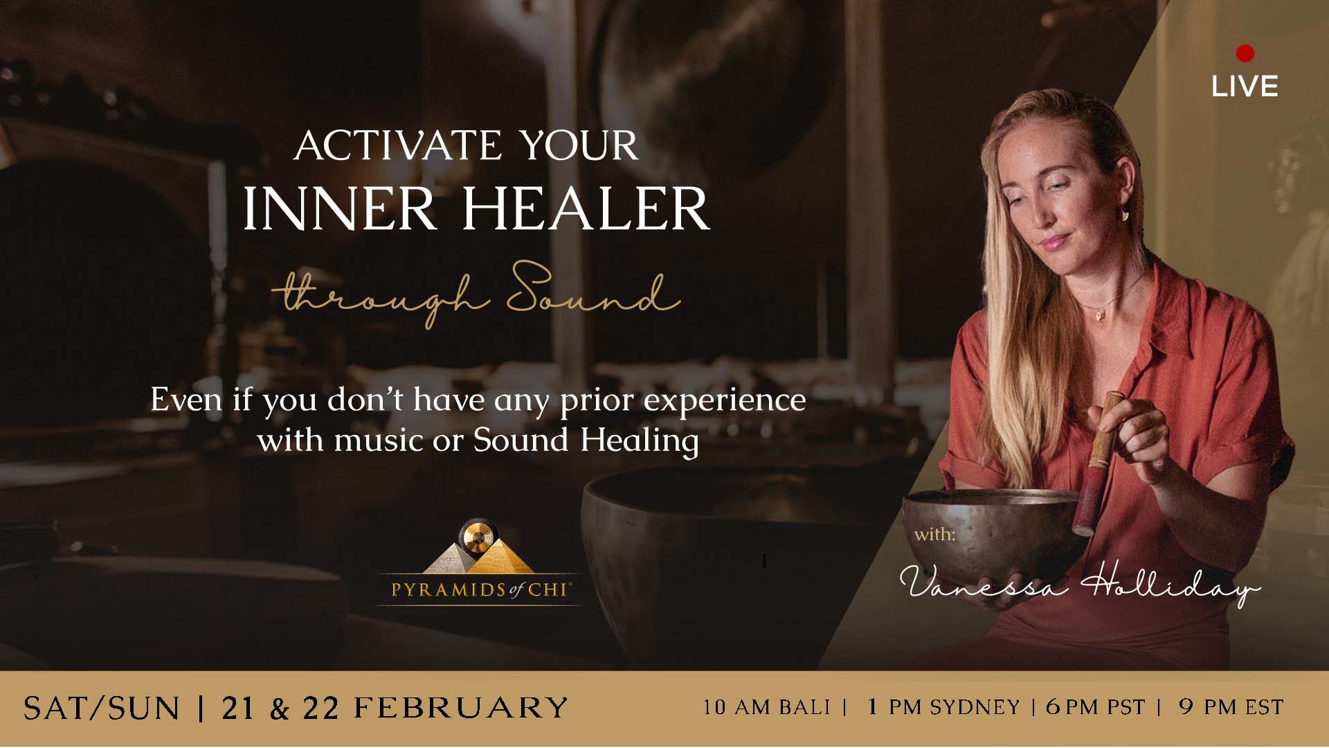 Activate your inner sound healer workshop