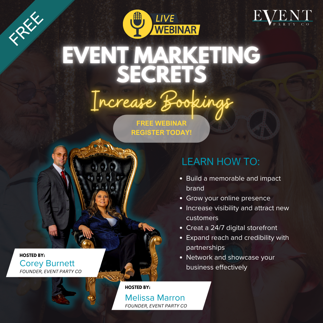 Event Marketing Secrets - Increase Bookings