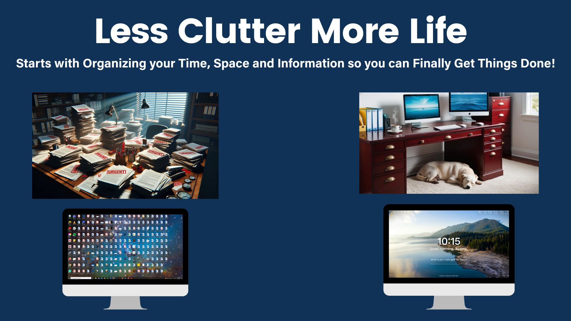 Productive Environment Institute: Less Clutter More Life 12-Minute ...
