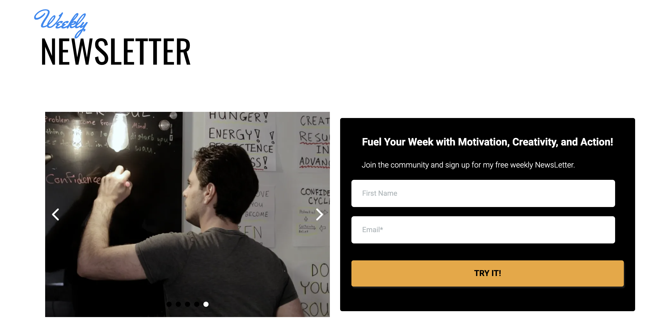 Tony Suriano’s Newsletter: Weekly Inspiration & Creativity