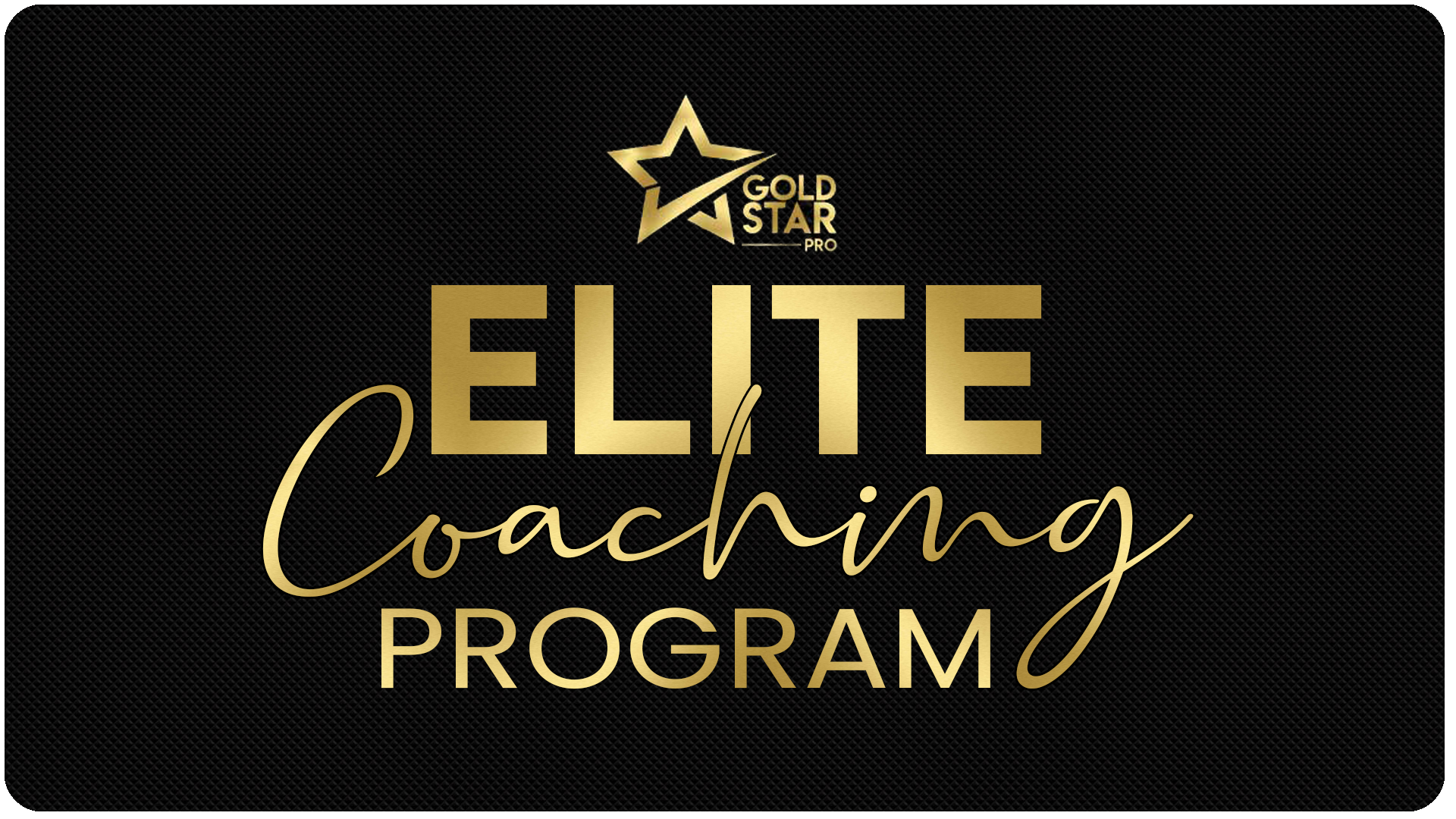 Gold Star Pro Elite 1:1 Coaching