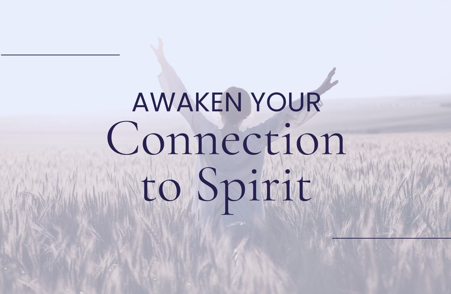 Awaken Your Connection To Spirit | divine-life-connection.com