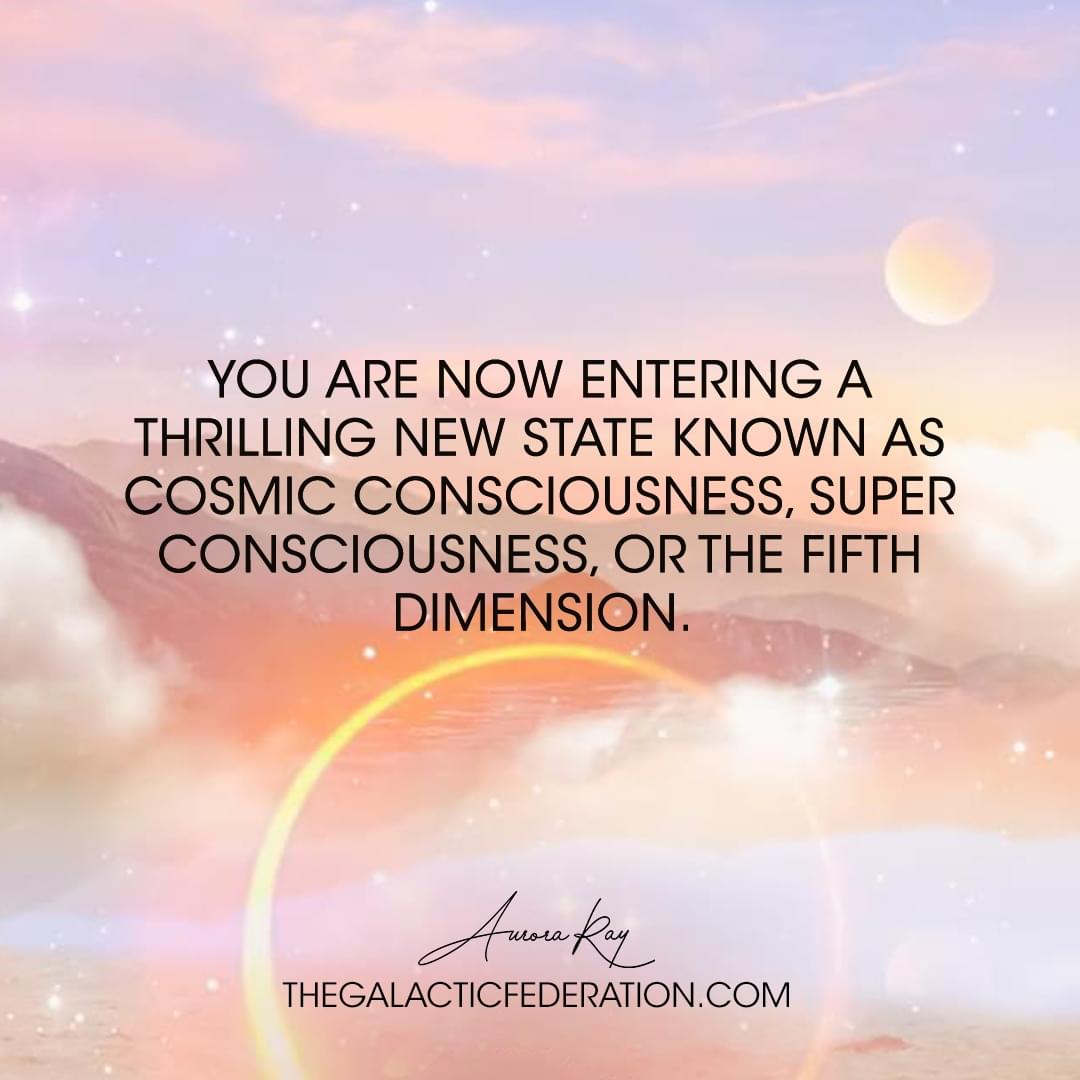 The New State Of Cosmic Consciousness