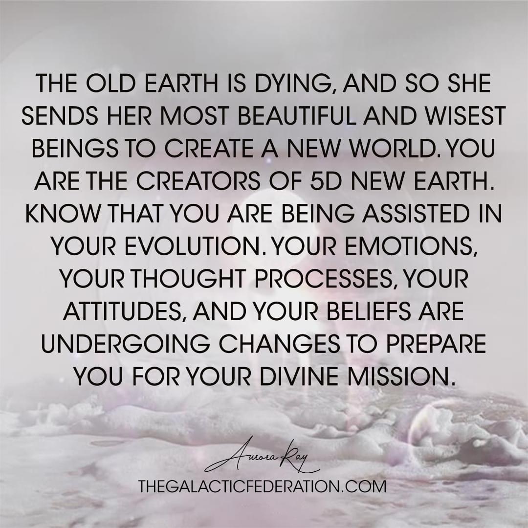 Earth Is Moving Into The 5th Density Now