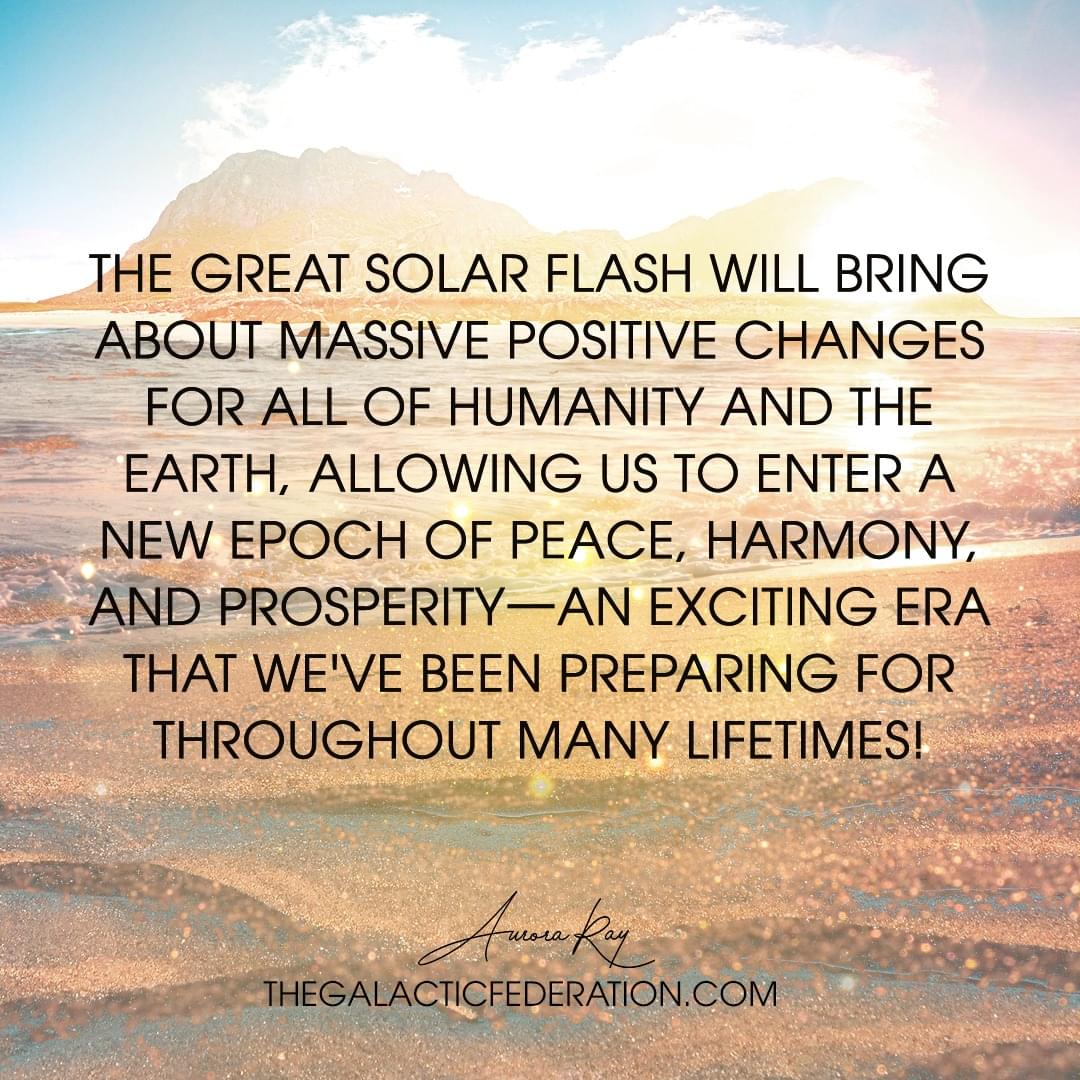 The Great Solar Flash: A Powerful Cosmic Healing and Ascension Event