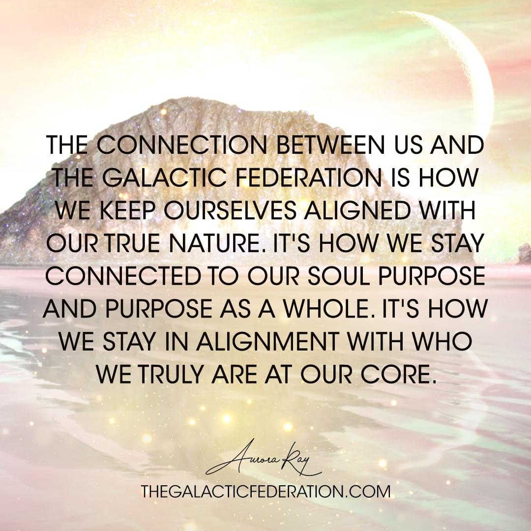 How To Connect With The Galactic Federation