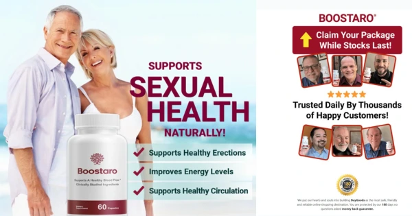 Boostaro® | Official Website | Healthy Blood Flow Supports!