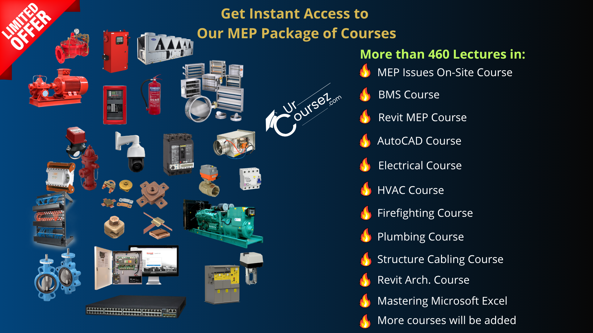 Best MEP Courses in English For All Engineers