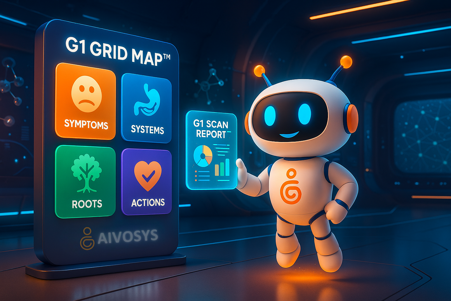 G1 GRID MAP™ & SCAN REPORT™ | AIVOSYS Healing Intelligence
