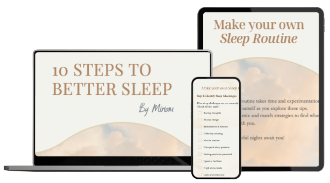 10 Steps To Better Sleep