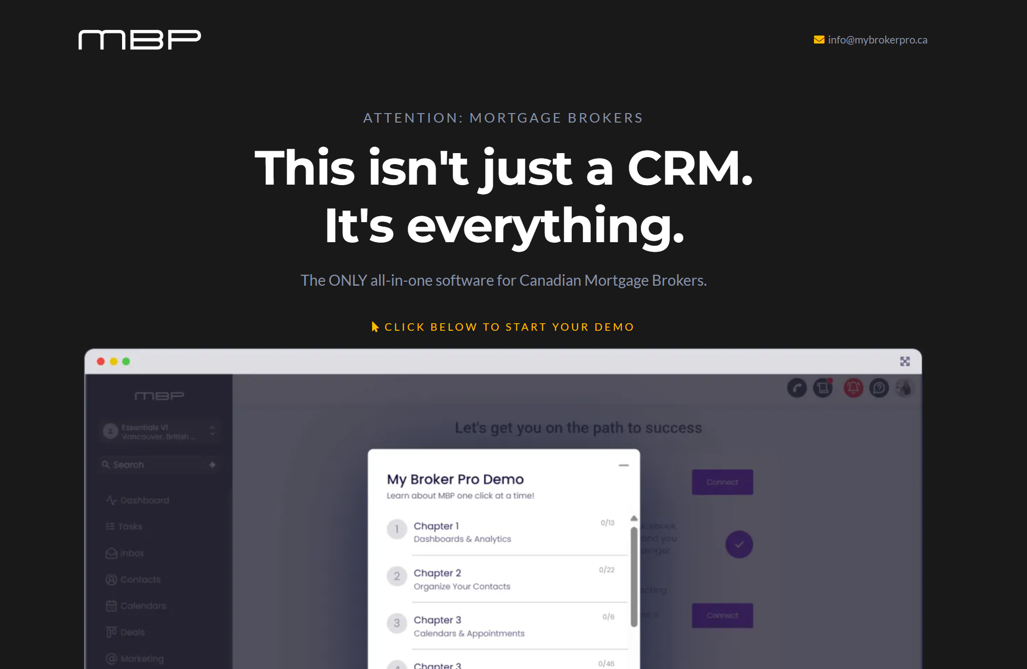 MBP Essentials | The All-in-One CRM