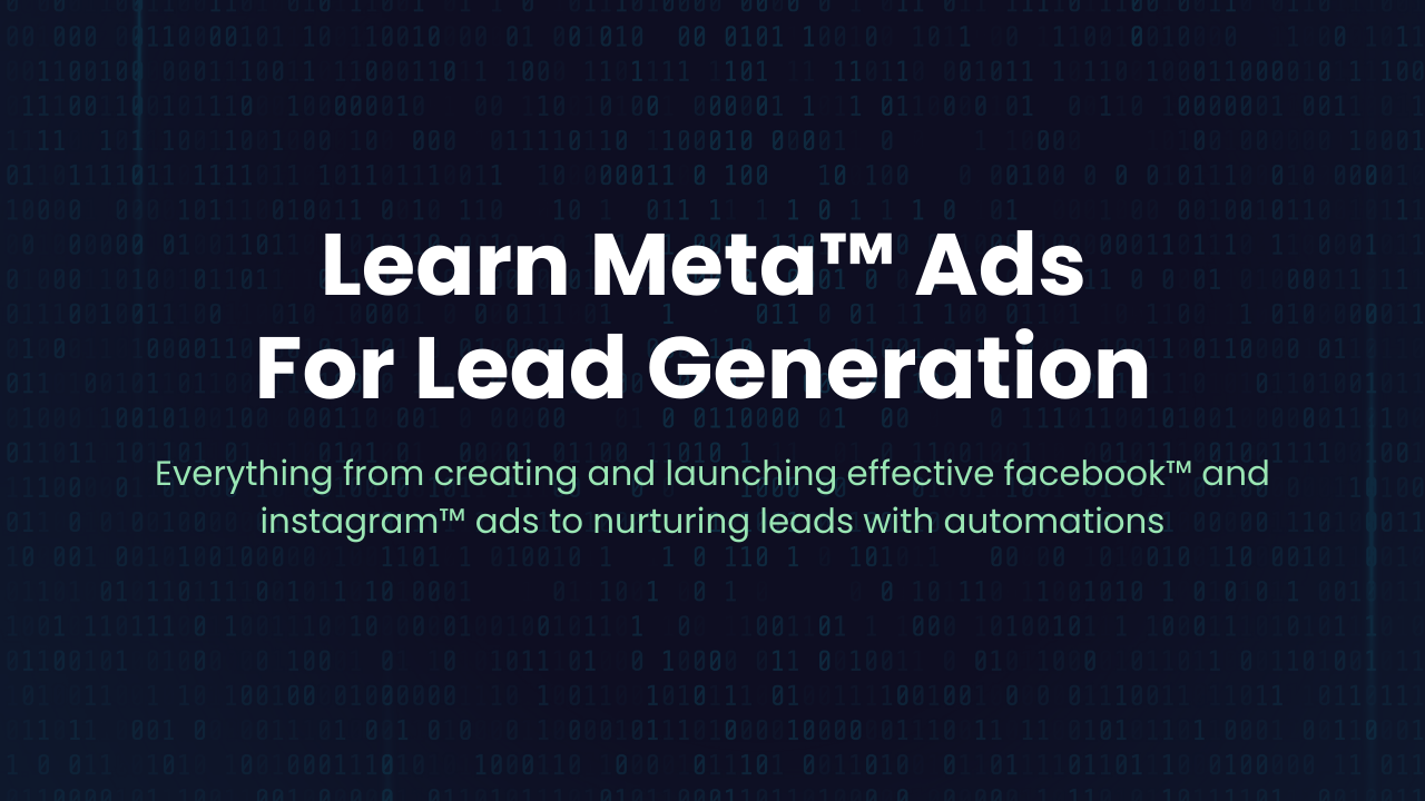 Lead Skool | Learn Meta Ads For Lead Generation