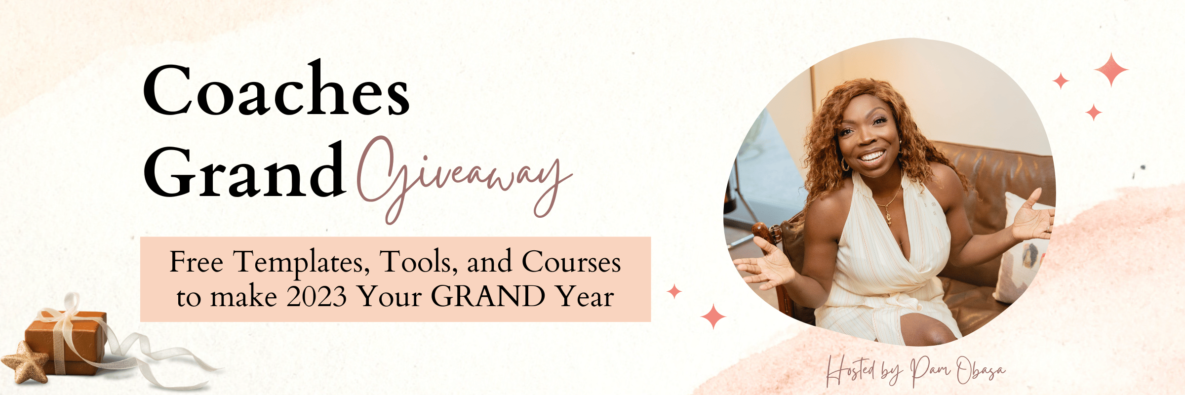 Coaches Grand Giveaway by Pam Obasa