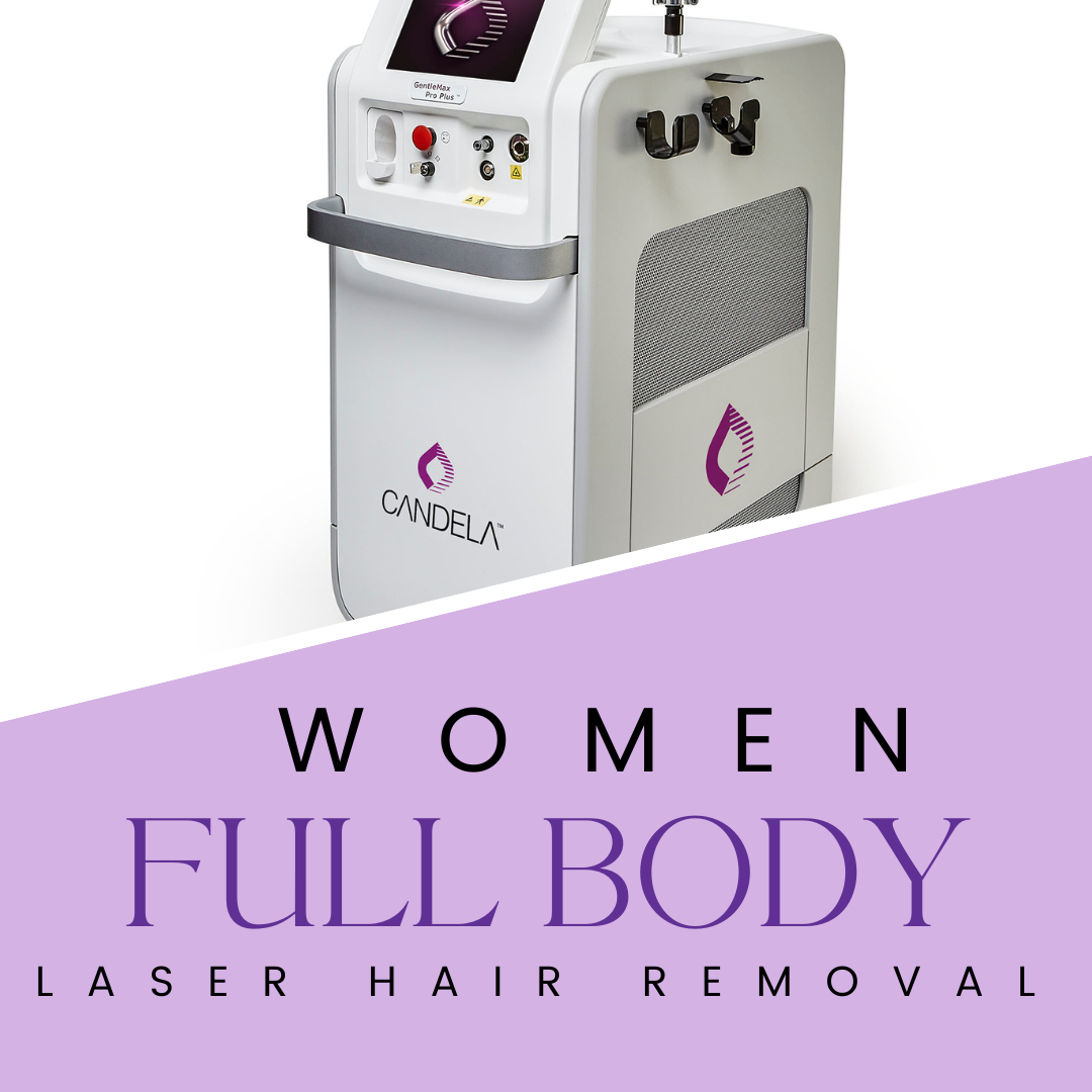 Full Body Laser Hair Removal for Women | GentleMax Pro PLUS | LMC