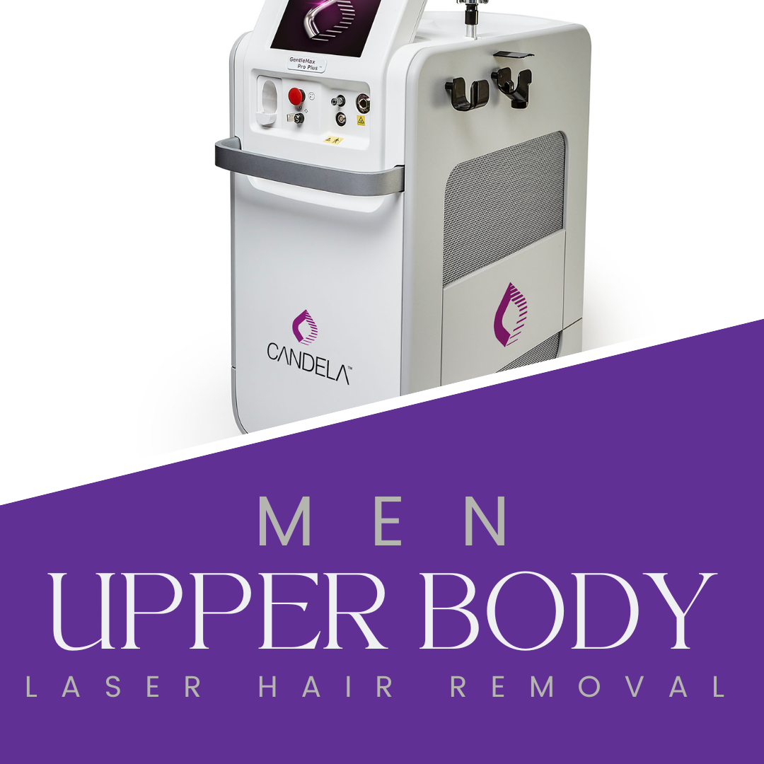 Upper Body Laser Hair Removal for Men | GentleMax Pro PLUS | LMC