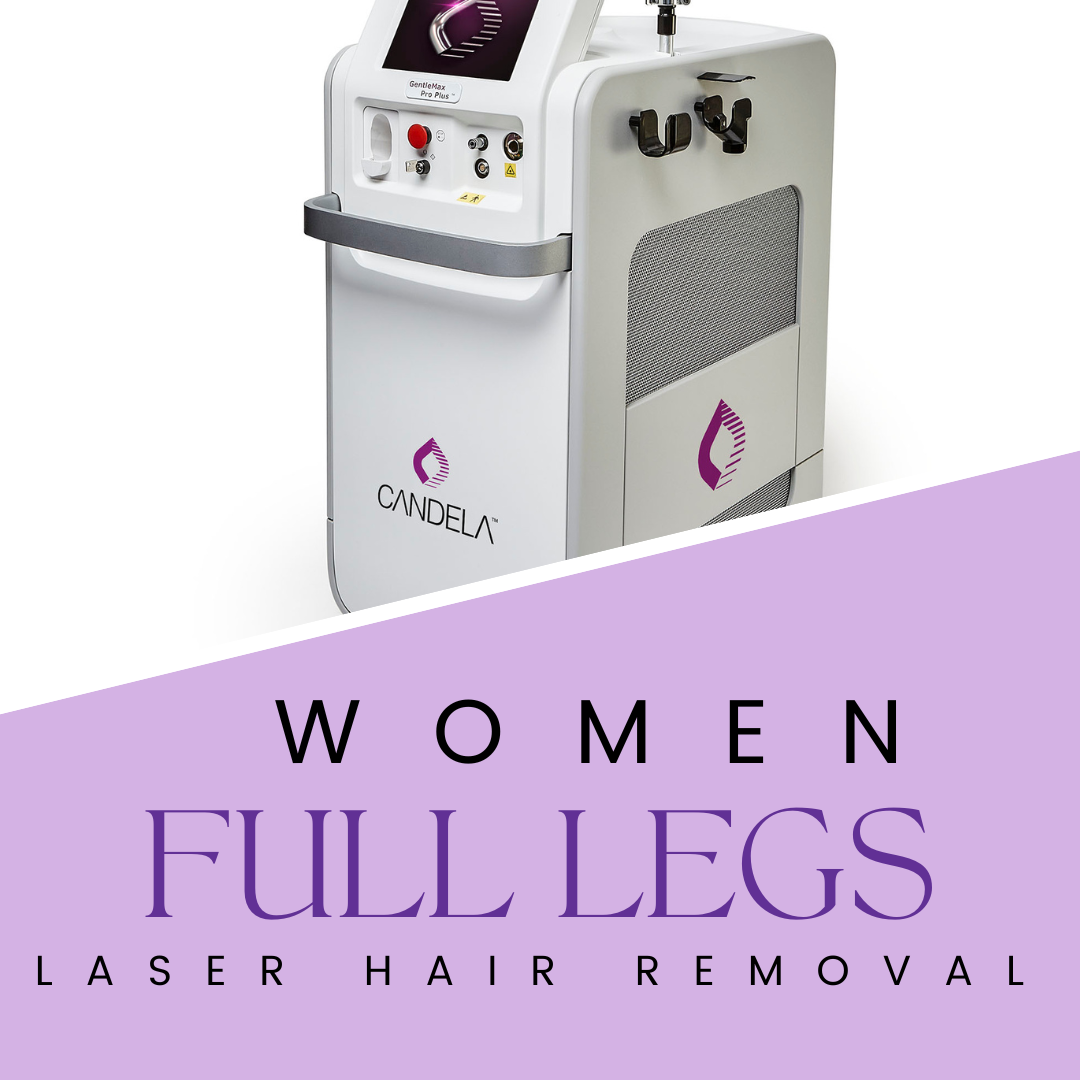 Full Legs Laser Hair Removal for Women | GentleMax Pro PLUS | LMC