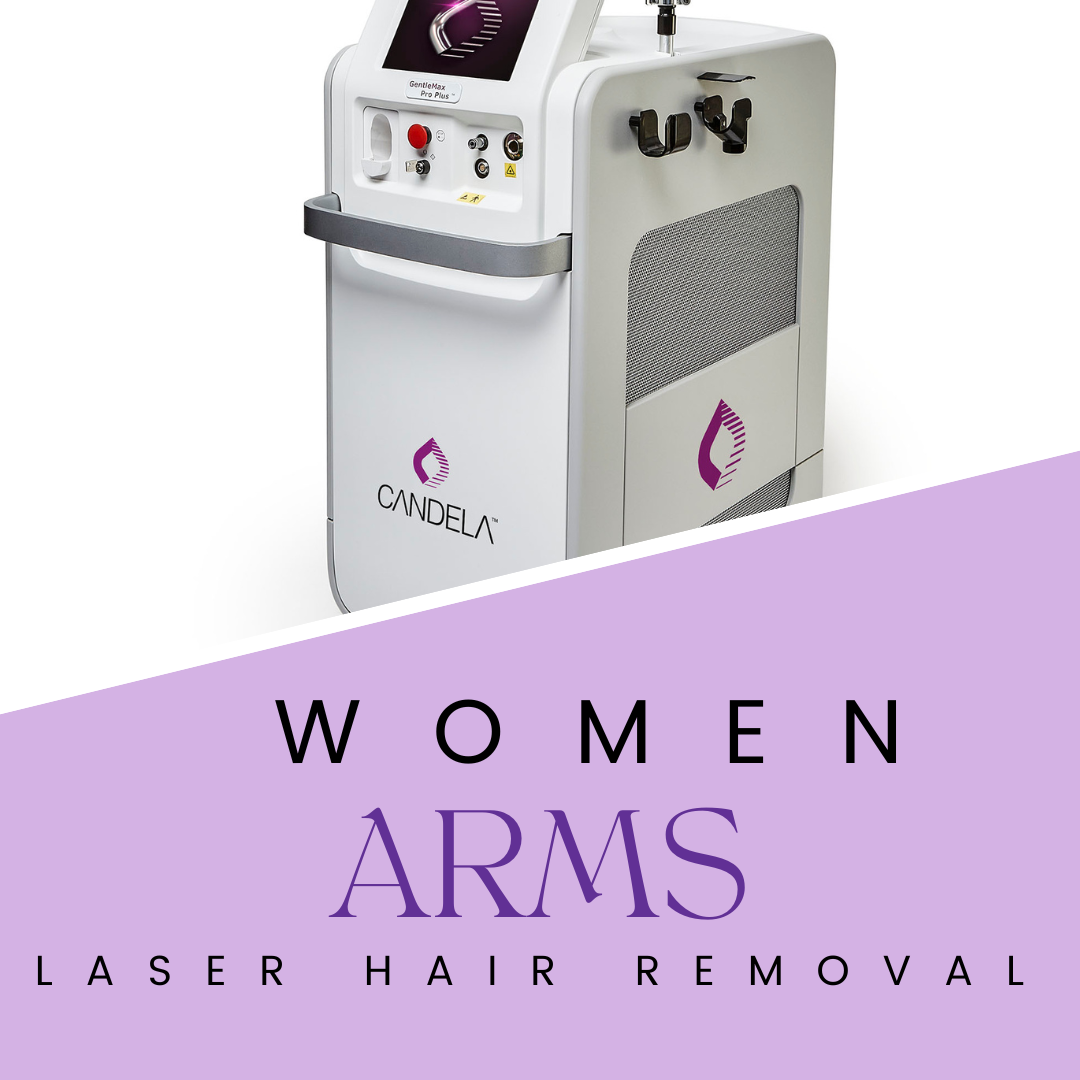 Arm Laser Hair Removal for Women | GentleMax Pro PLUS | LMC
