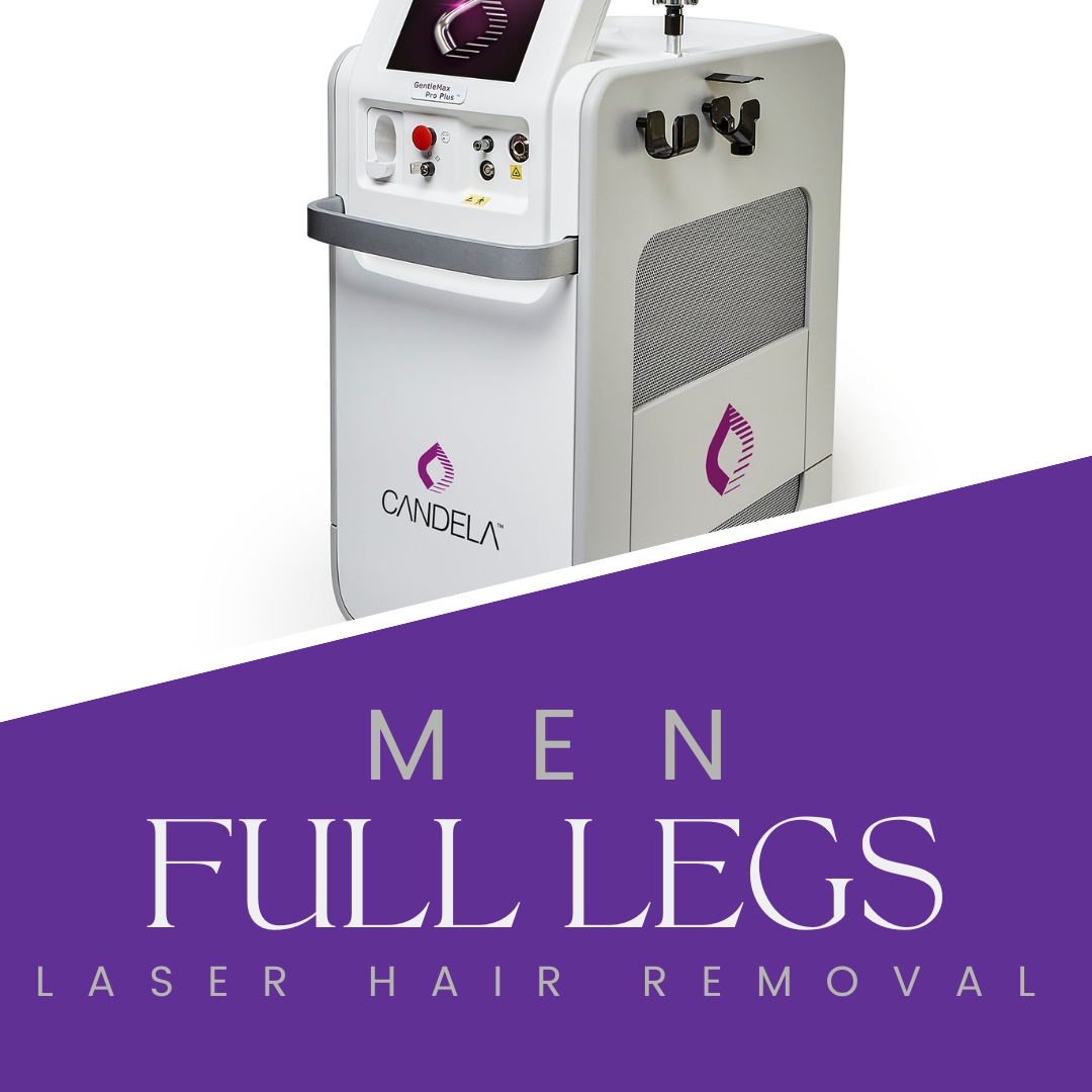 Full Legs Laser Hair Removal for Men | GentleMax Pro PLUS | LMC Clinic