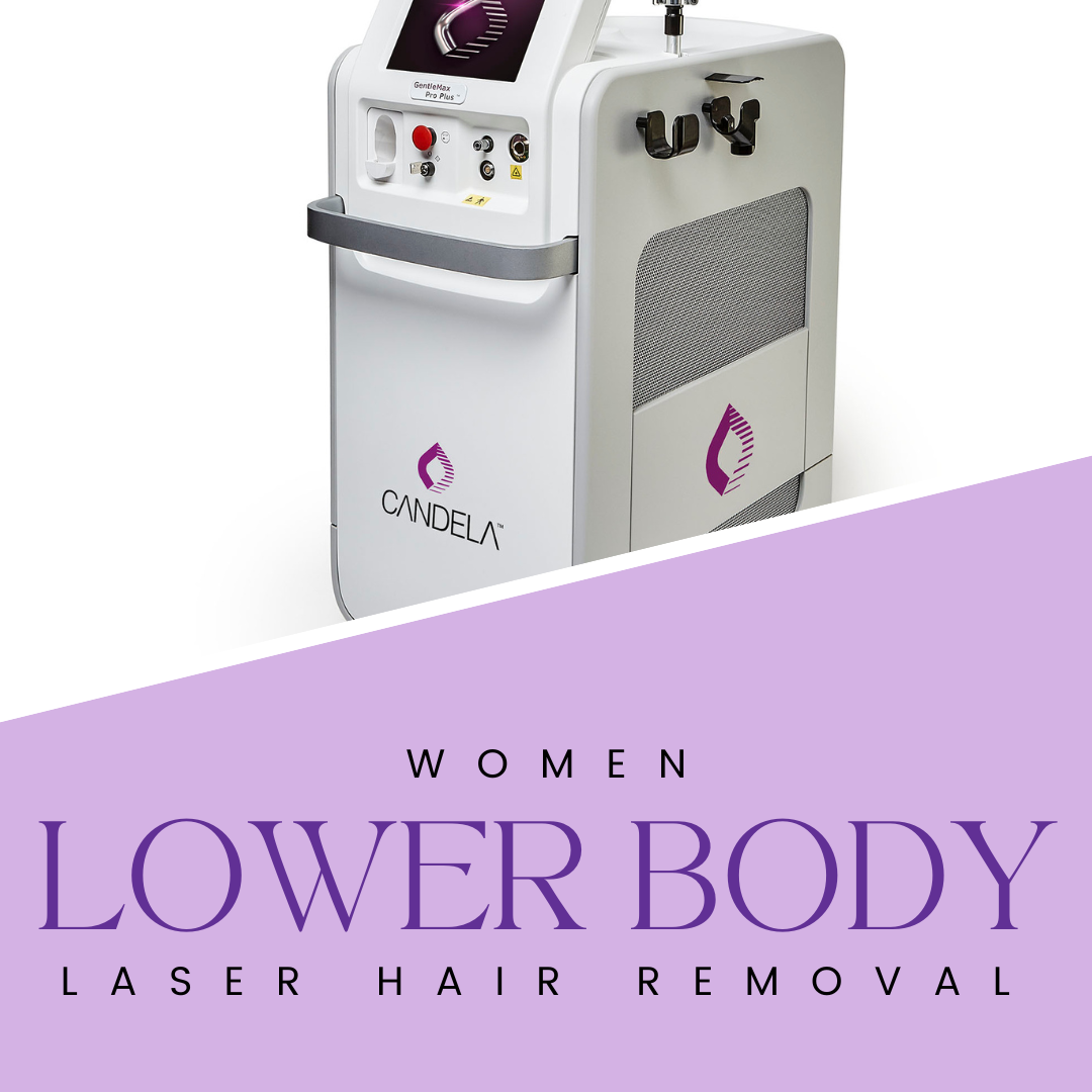 Lower Body Laser Hair Removal for Women | GentleMax Pro PLUS - LMC