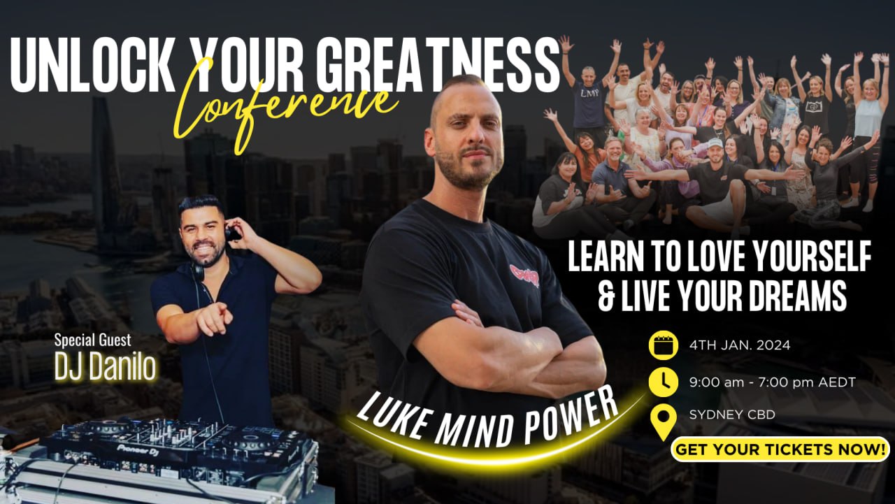 Unlock Your Greatness Conference in Sydney