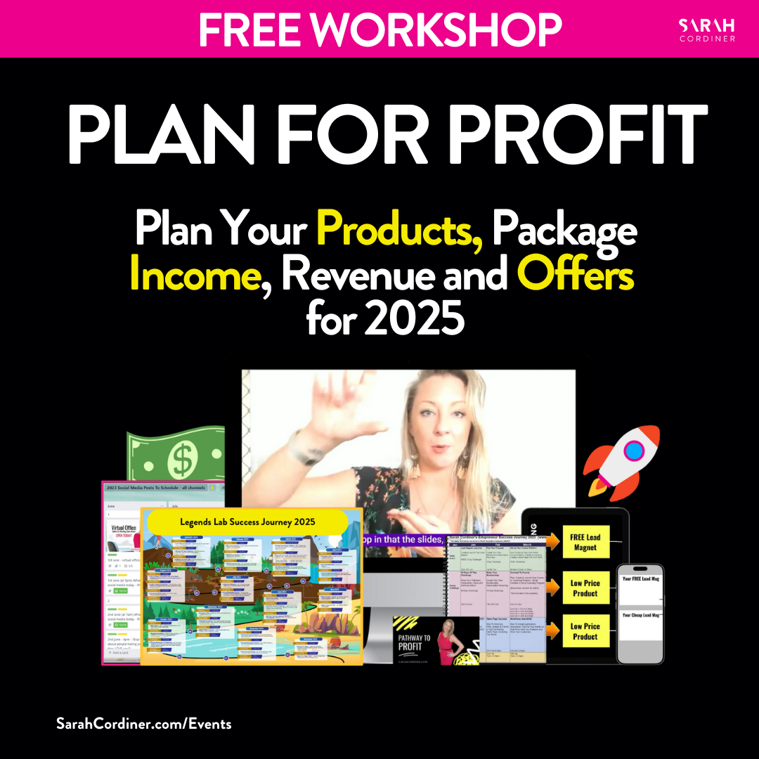 Plan For Profit 2025 - Business Workshop