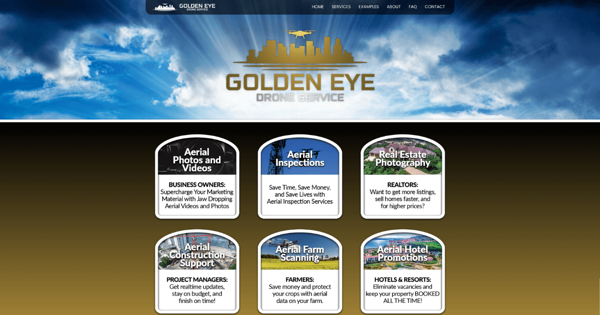 Portfolio | Golden Eye Drone Service | Aerial Photography & Videography ...