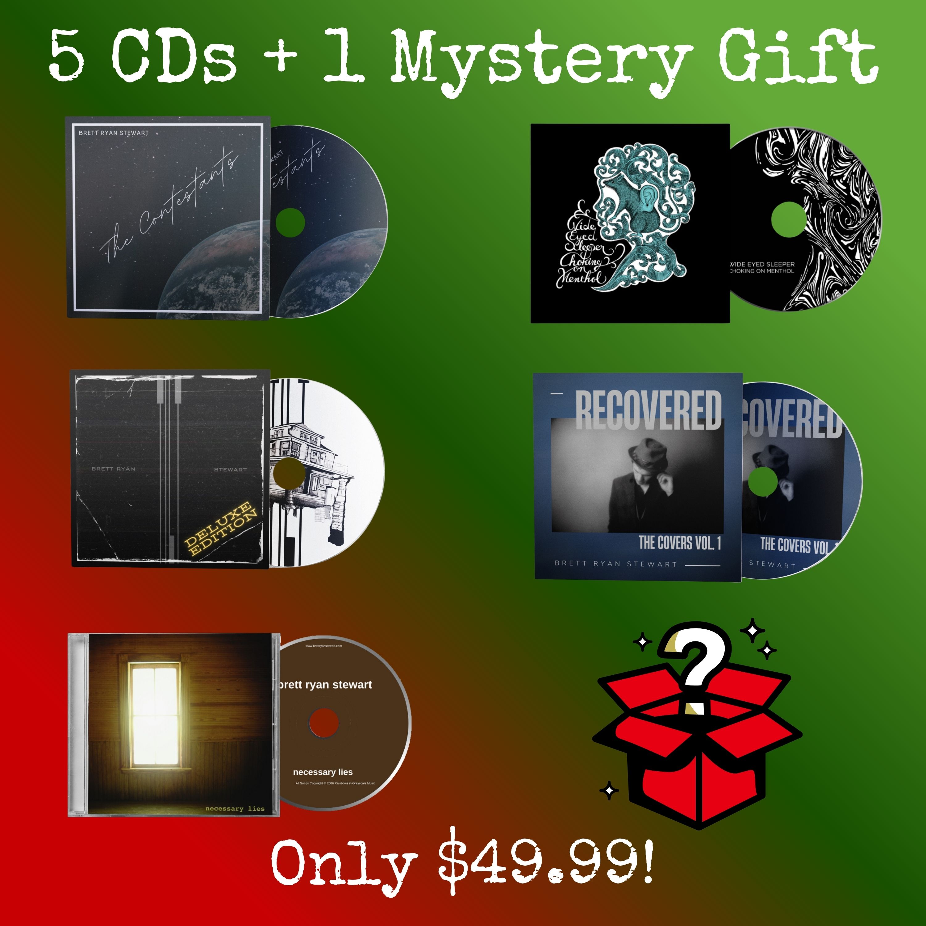 SPECIAL 5 CD BUNDLE from Brett Ryan Stewart