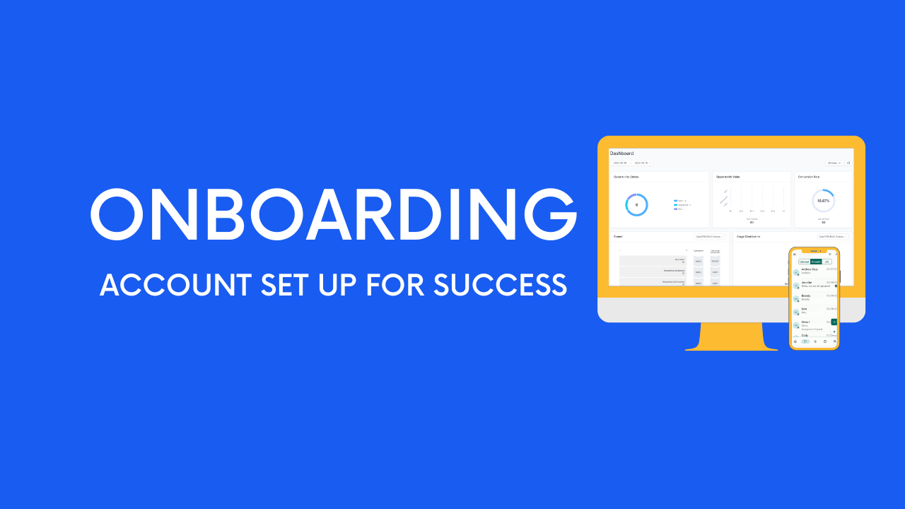 Onboarding Accont Set up